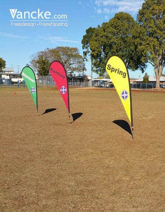 Custom Cheap Teardrop flags, FREE DESIGN+FREE SHIPPING